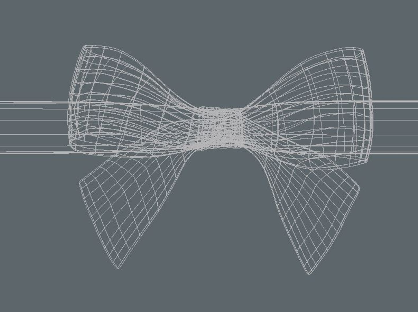 3D Gift Ribbon - TurboSquid 1292283