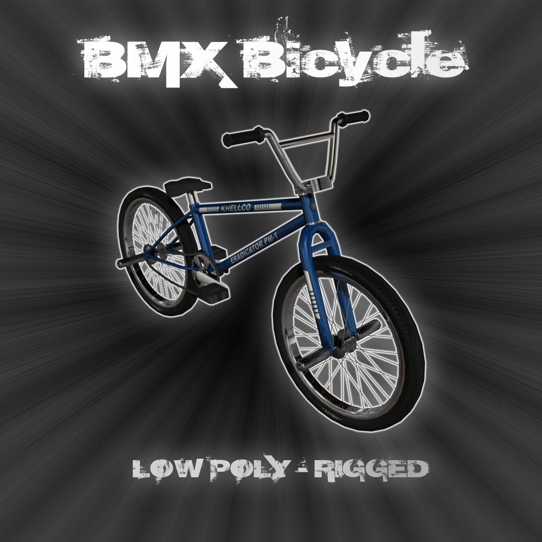 Pro Bmx Bicycle Model - TurboSquid 1374070