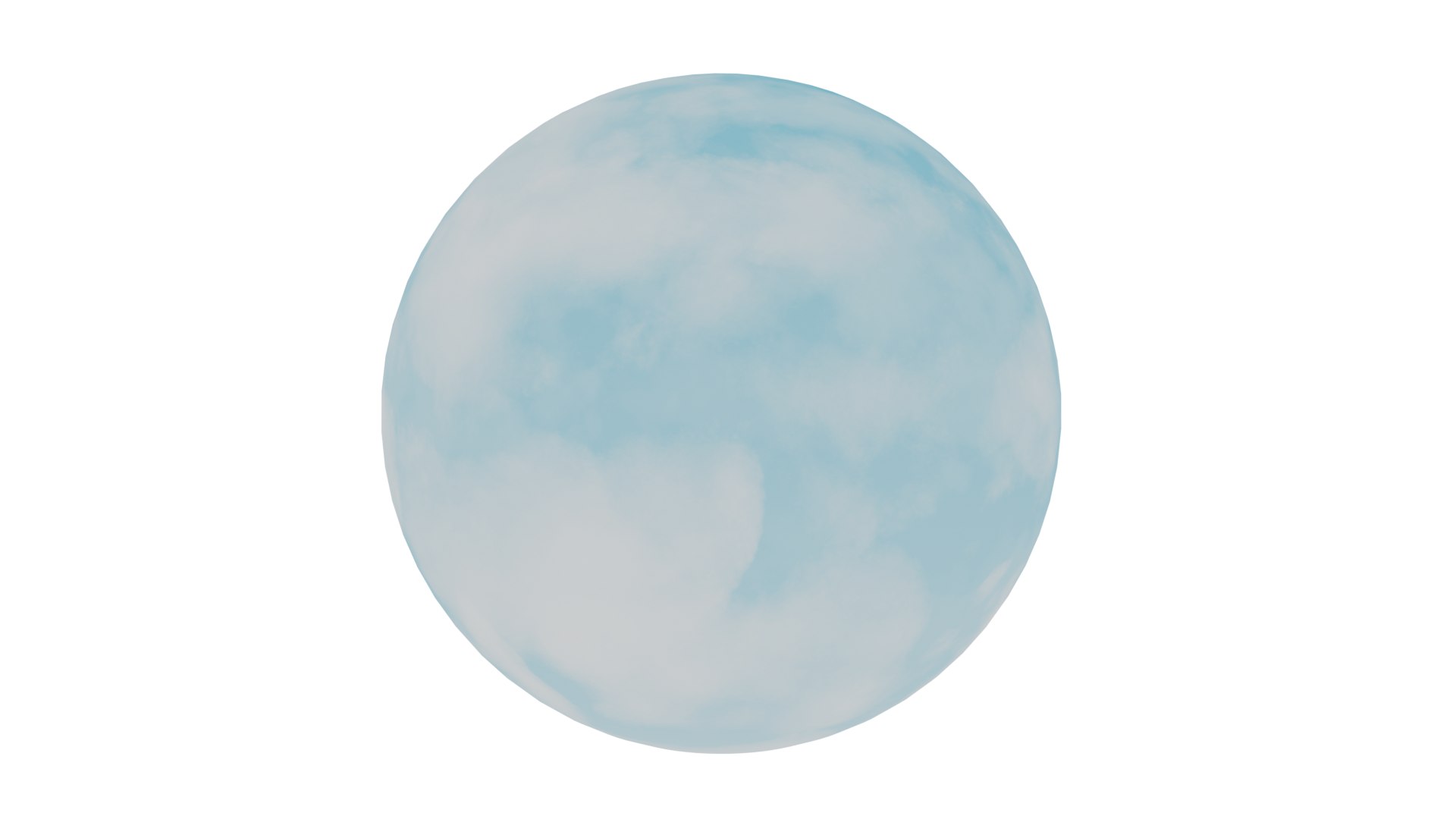 HDRI Panoramic Sky - 360 - Paradise Light Low-poly 3D Model 3D Model ...