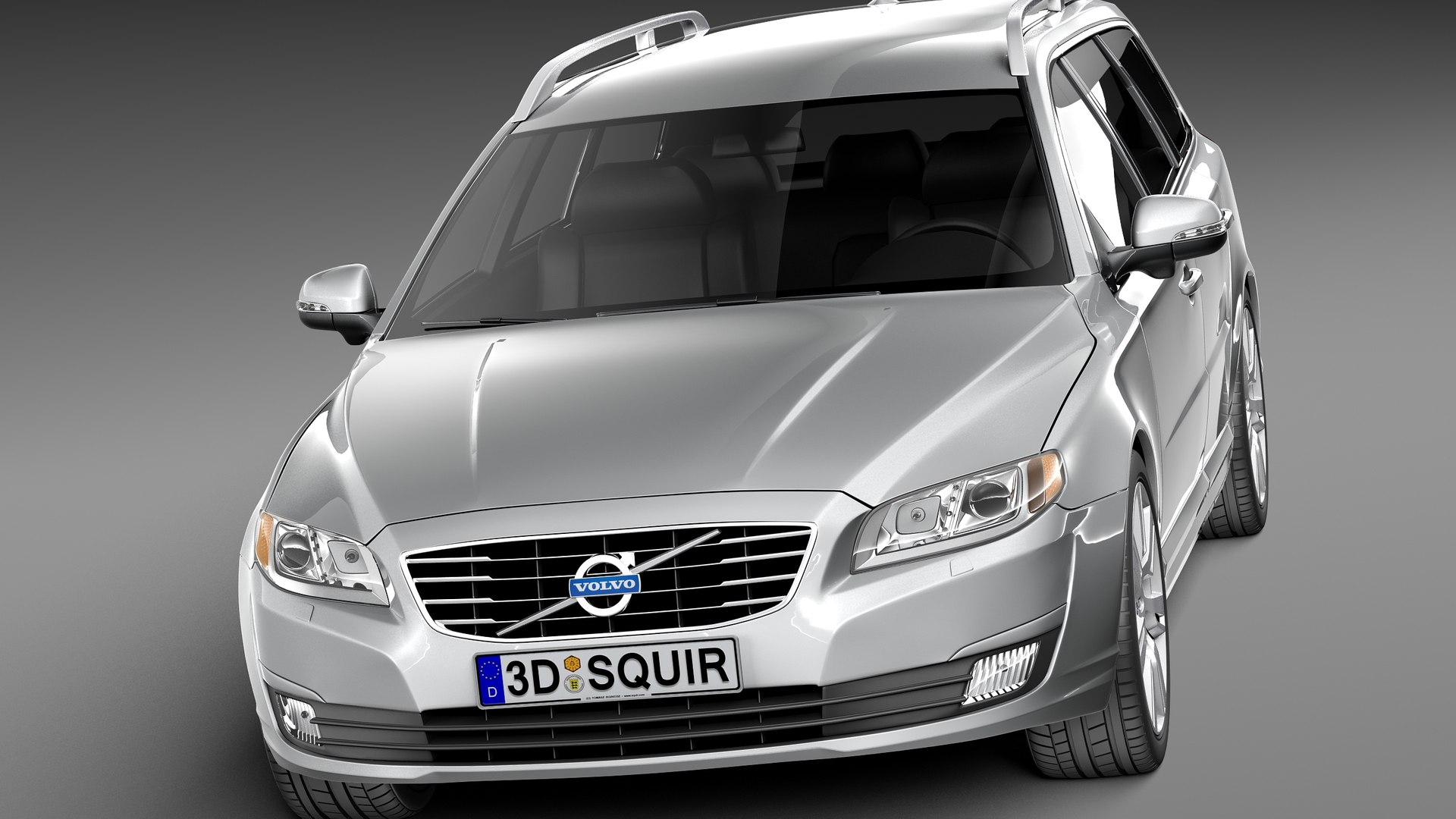2013 2014 V70 3d Model
