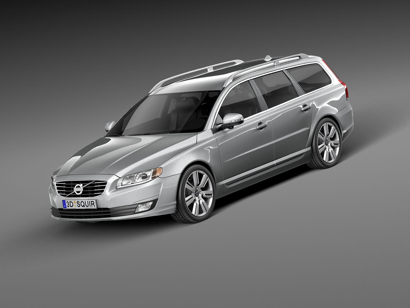 2013 2014 V70 3d Model