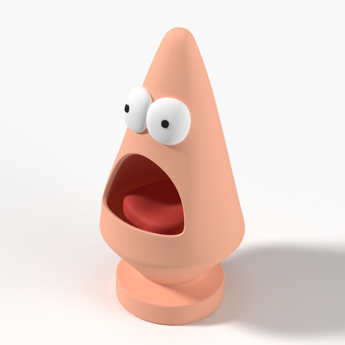 Realistic patrick star 3D - TurboSquid 1199308