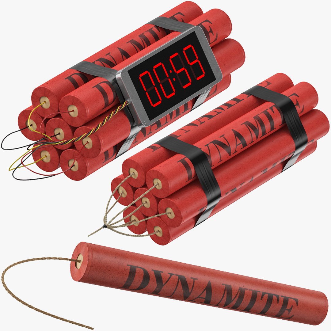 3D Dynamite Collection - TurboSquid 2135516