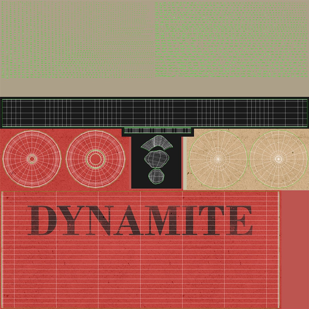 3D Dynamite Collection - TurboSquid 2135516