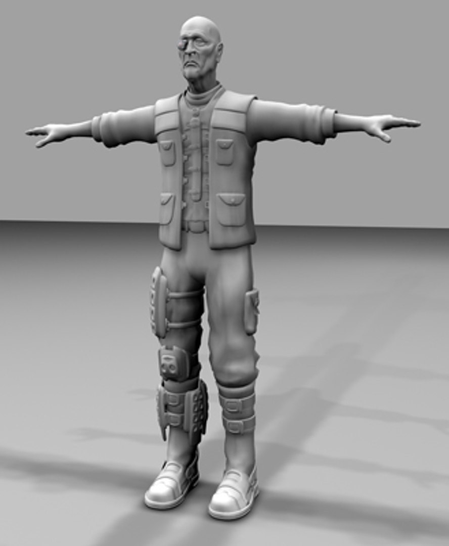 Old Man Obj