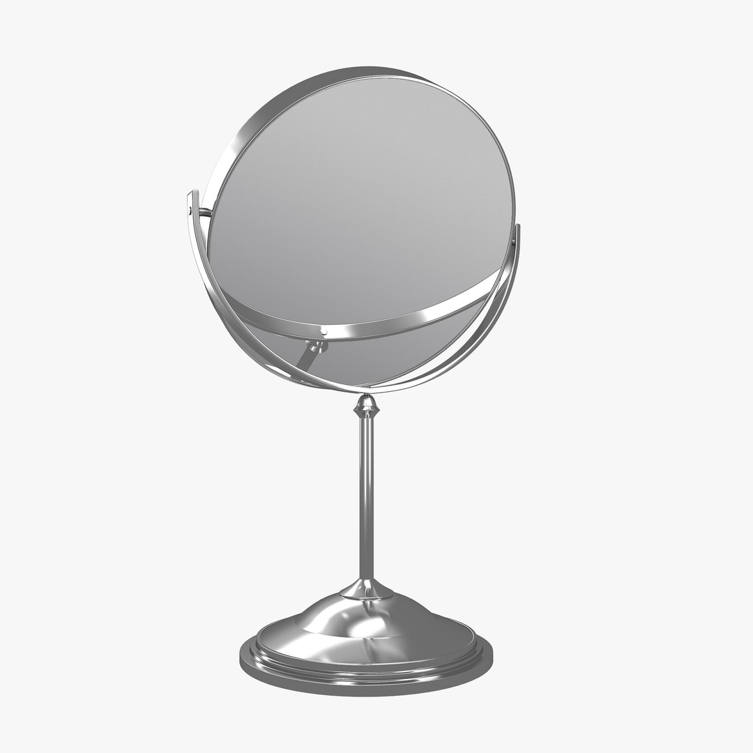 Tabletop Vanity Mirror 3D Model - TurboSquid 1262771
