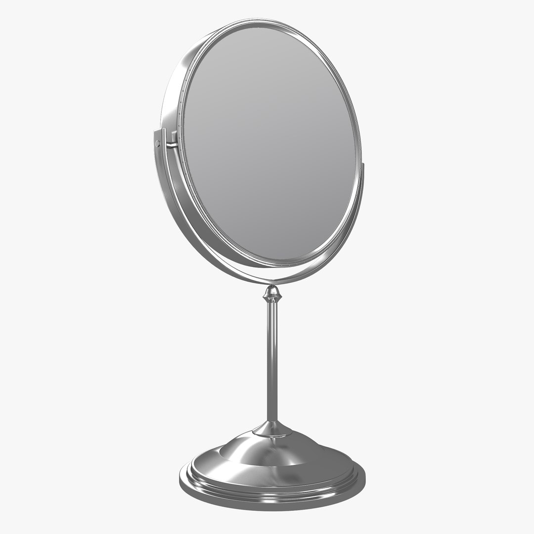 Tabletop Vanity Mirror 3D Model - TurboSquid 1262771