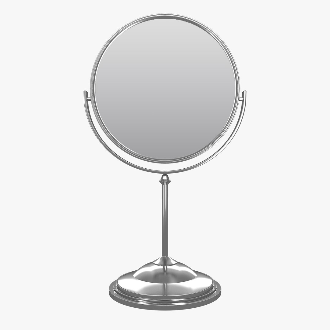 Tabletop Vanity Mirror 3D Model - TurboSquid 1262771