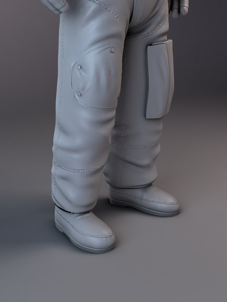 modelo 3d Astronauta de la NASA aparejado para Maya VRAY - TurboSquid 952313