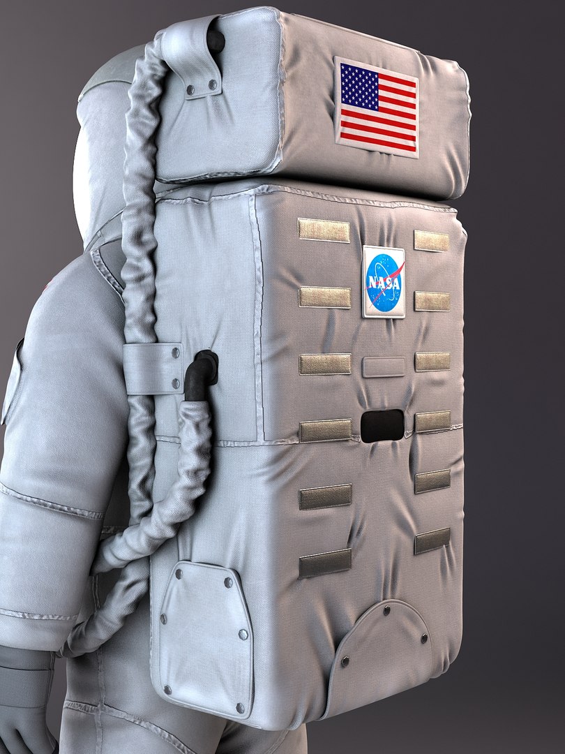 Nasa Astronaut Rigged 3d Model
