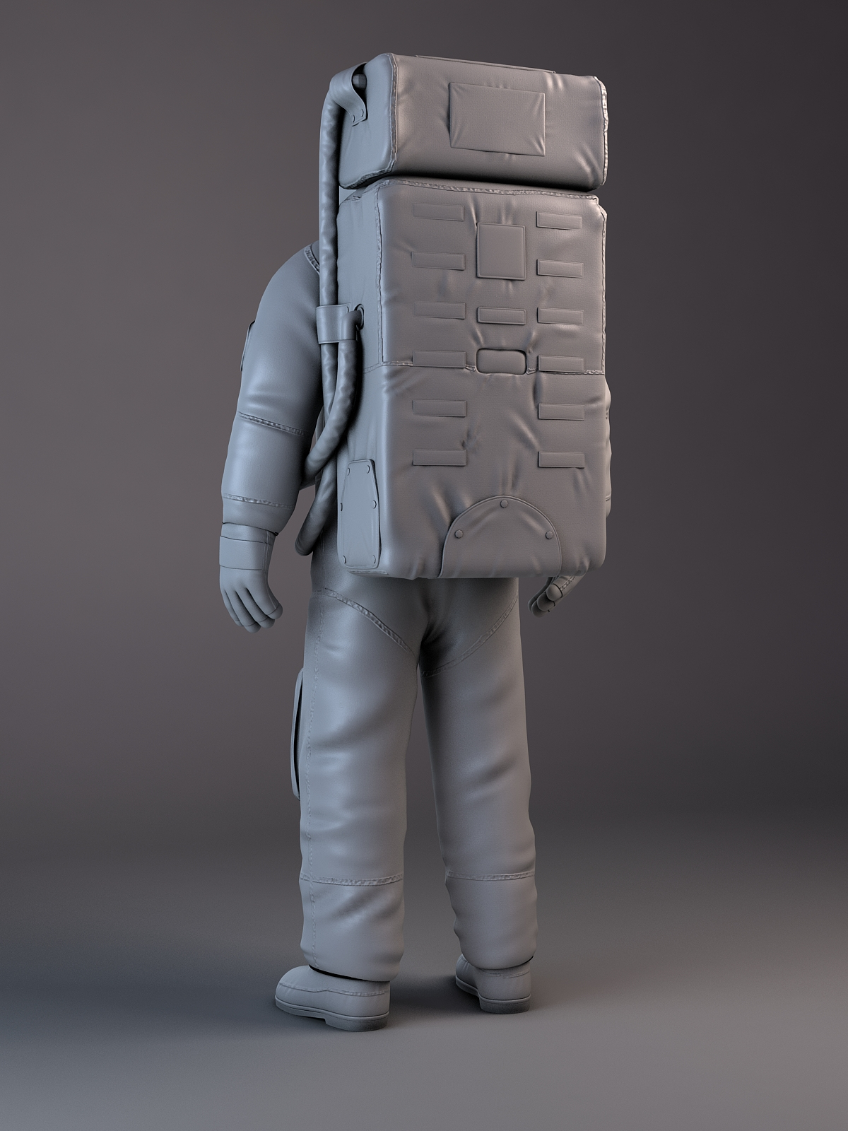 modelo 3d Astronauta de la NASA aparejado para Maya VRAY - TurboSquid 952313
