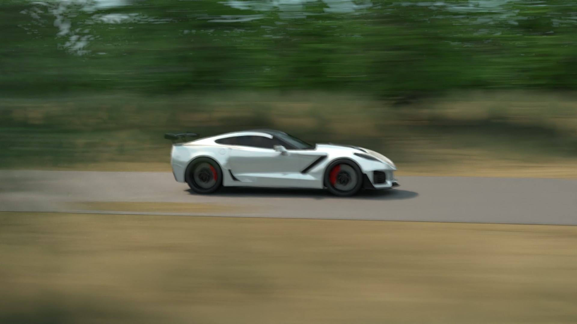 2019 Corvette ZR1 3D Model - TurboSquid 2267211