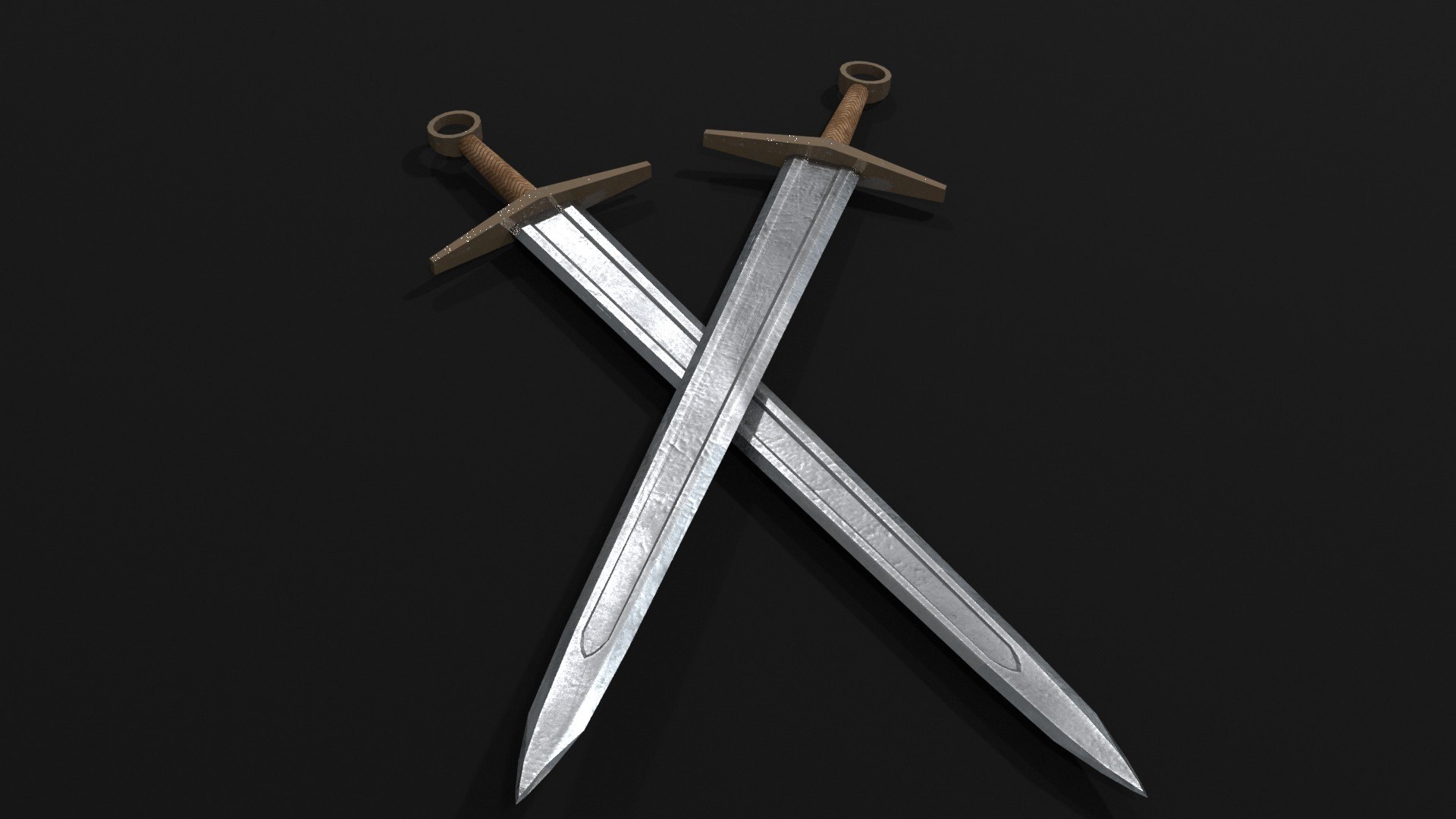 Medieval Sword Low Poly 3d-1 3D - TurboSquid 1989481