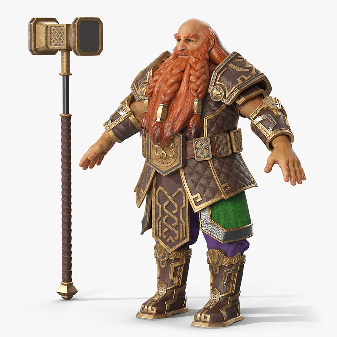 dwarf with hammer