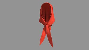 3D Fashion Scarf model - TurboSquid 1974276