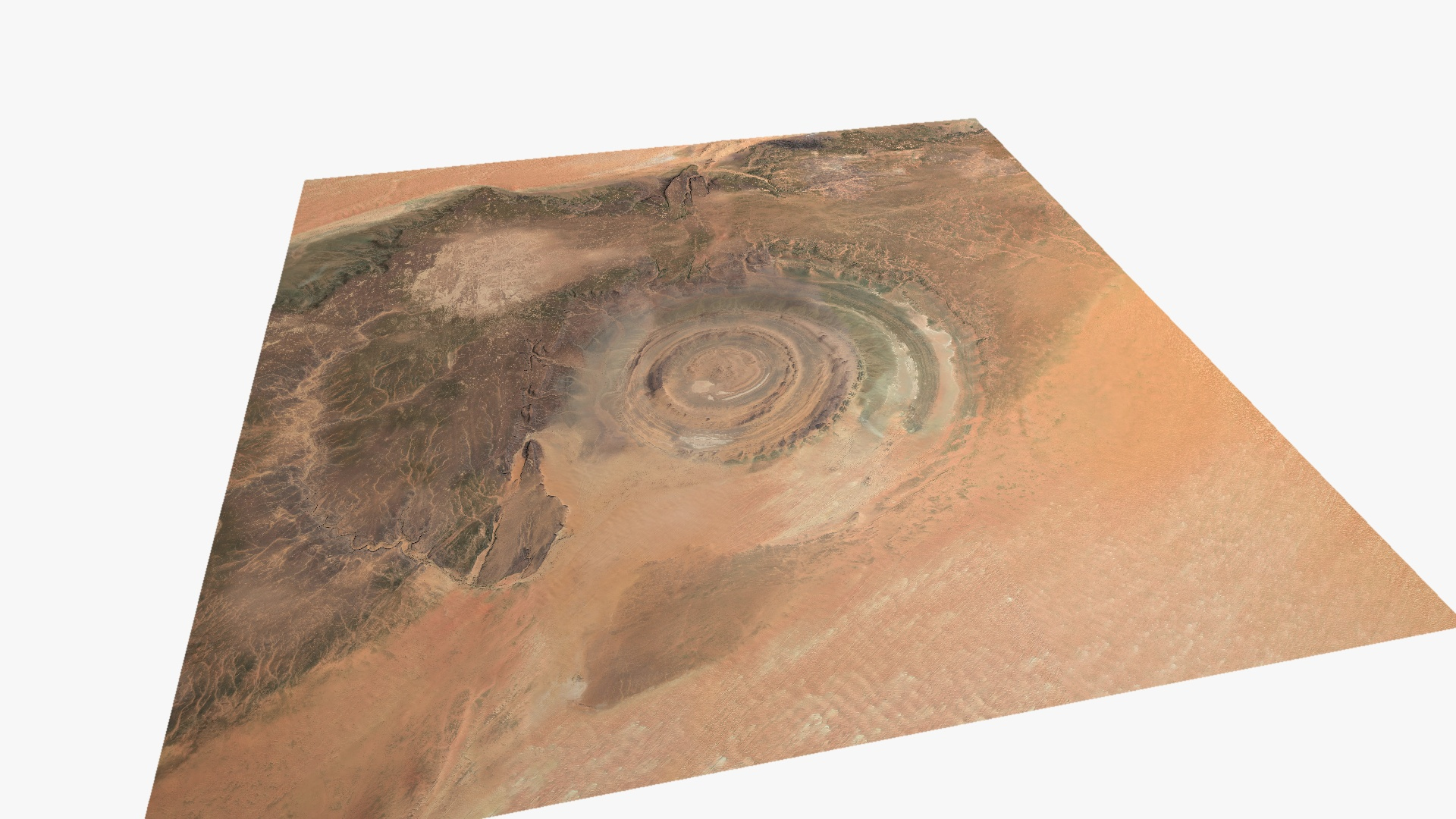 3D Eye Of Sahara - Richat Structure Model - TurboSquid 2006825