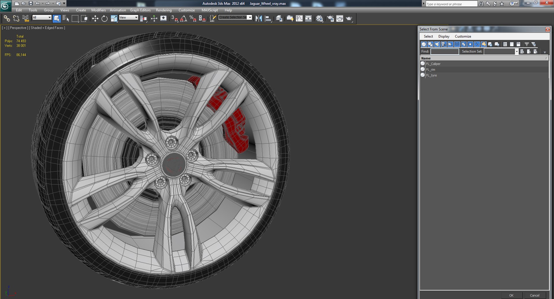 3D Wheel Design Realistic - TurboSquid 1191591