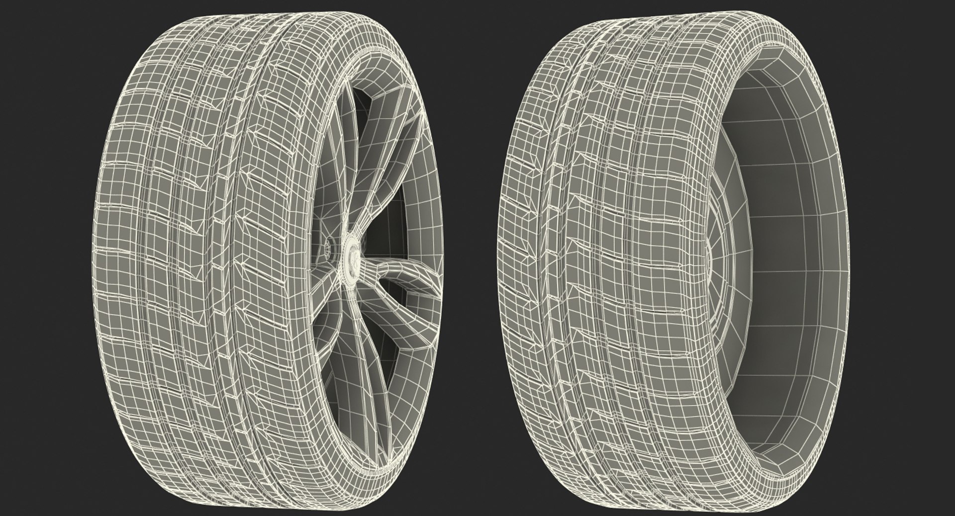 3D Wheel Design Realistic - TurboSquid 1191591
