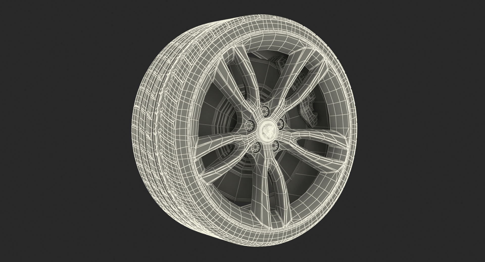 3D Wheel Design Realistic - TurboSquid 1191591