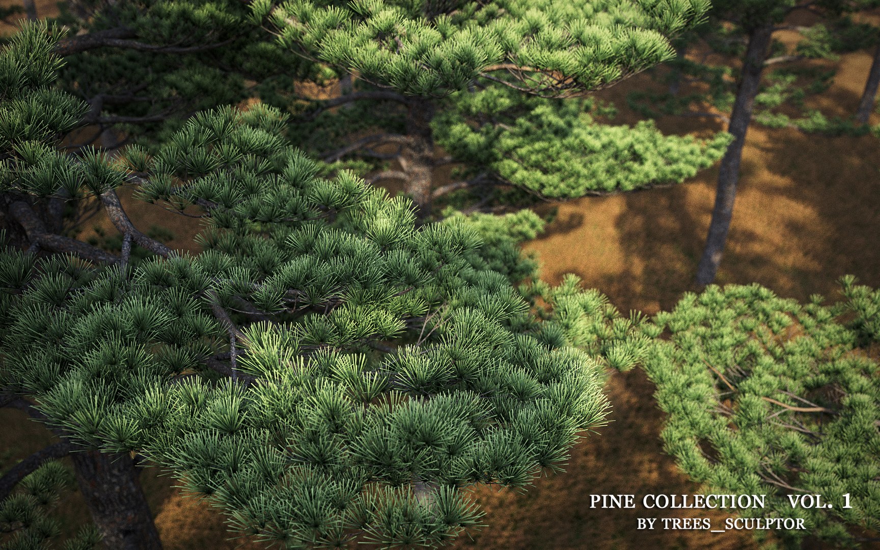 Pine-trees Pine Tree 3d 3ds