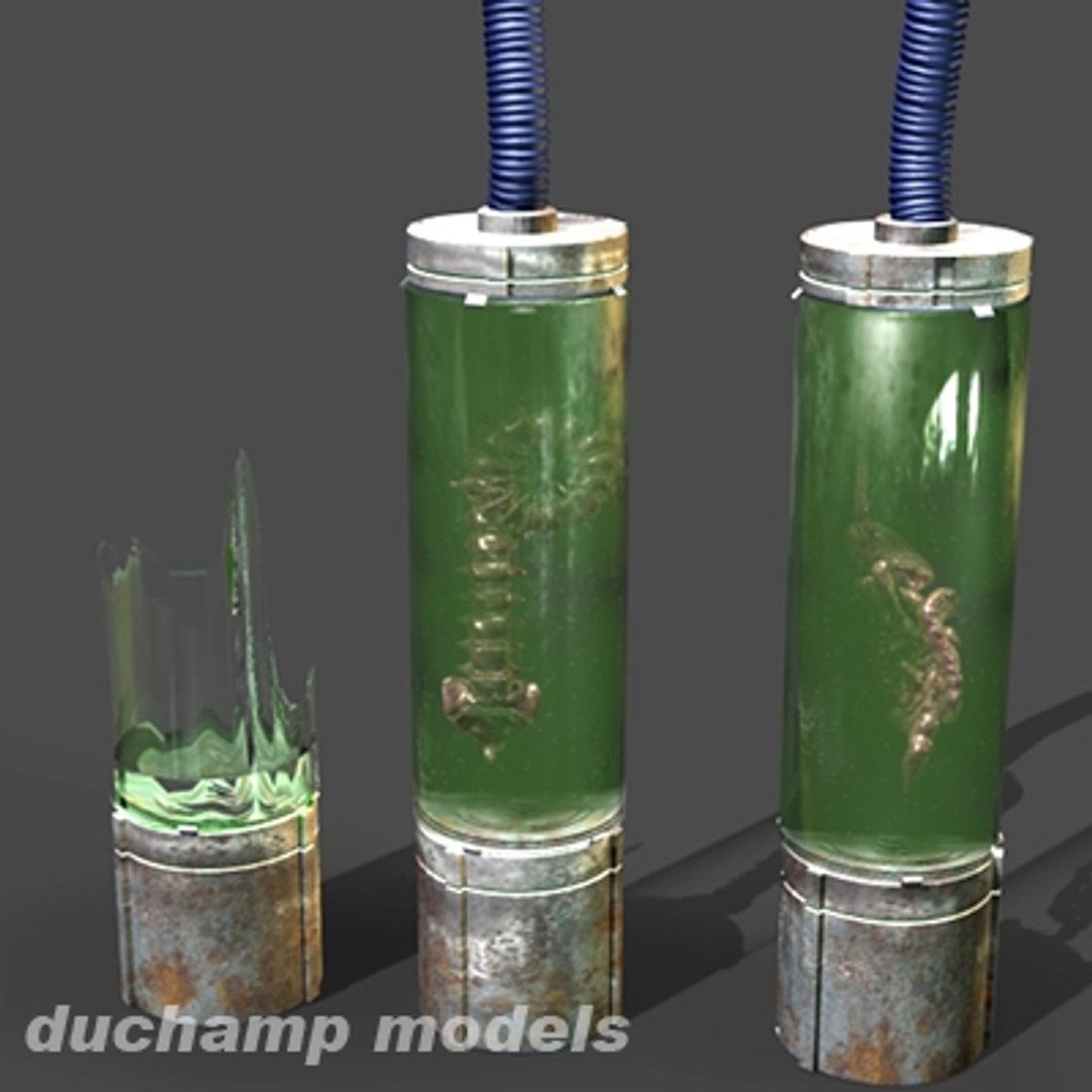 3ds Max Experiment Tube