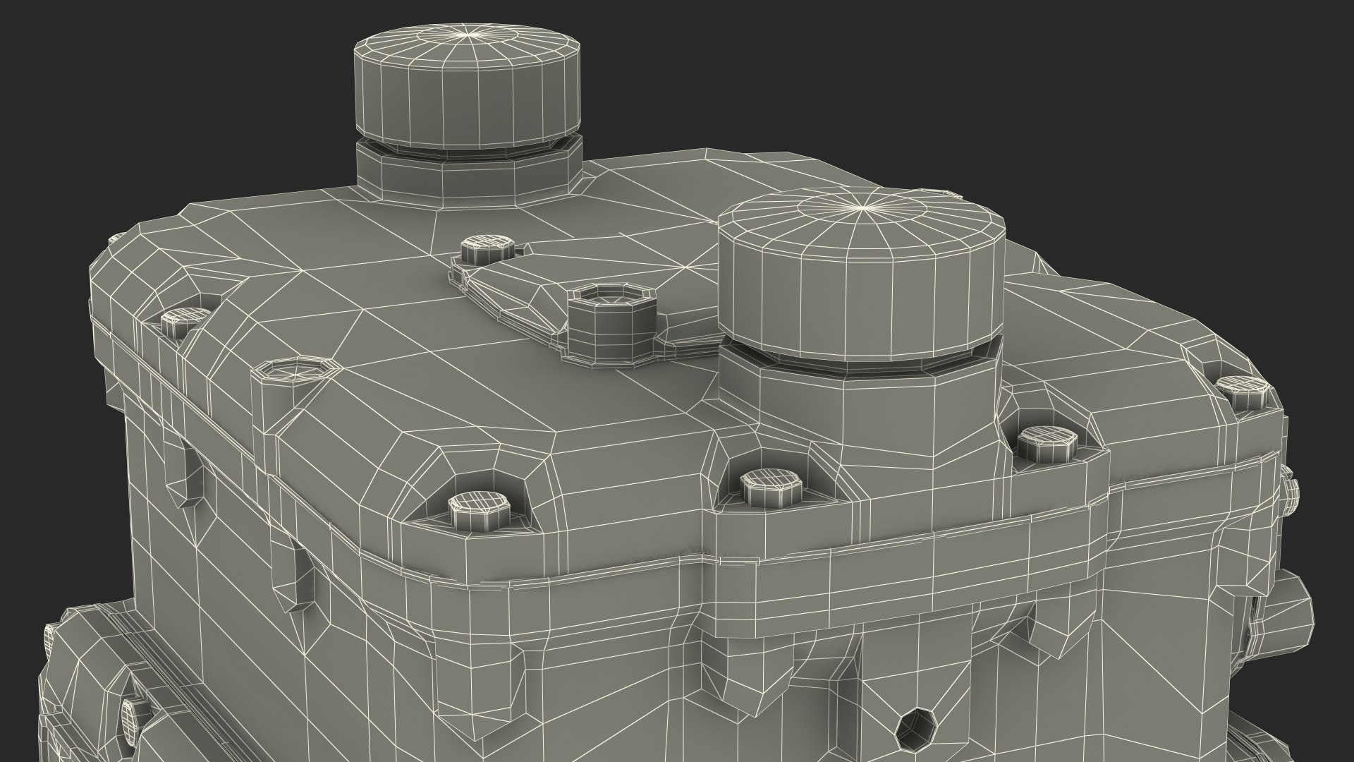 Diaphragm Gas Meter 3D model - TurboSquid 1896292