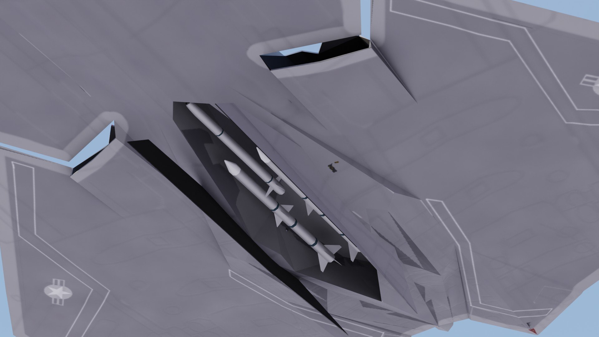 3D Lockheed NGAD prime concept fighter drones - TurboSquid 1946069