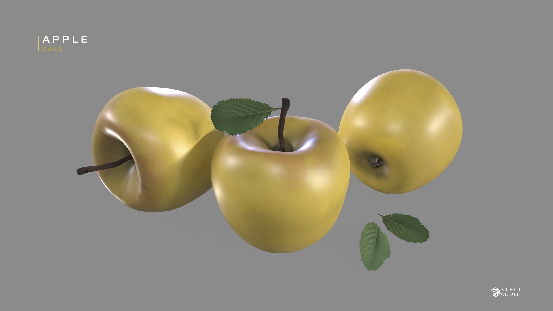 3D Model Apple Pack Stell Agro - TurboSquid 1898800