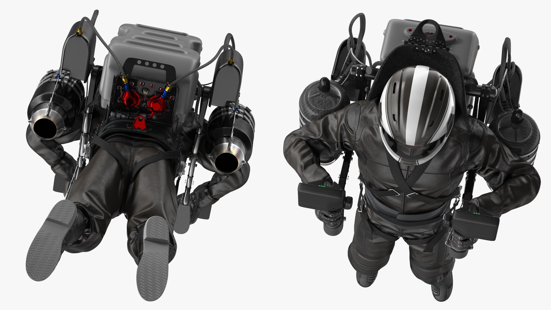 JetPack JB-10 With Pilot 3D - TurboSquid 1916280