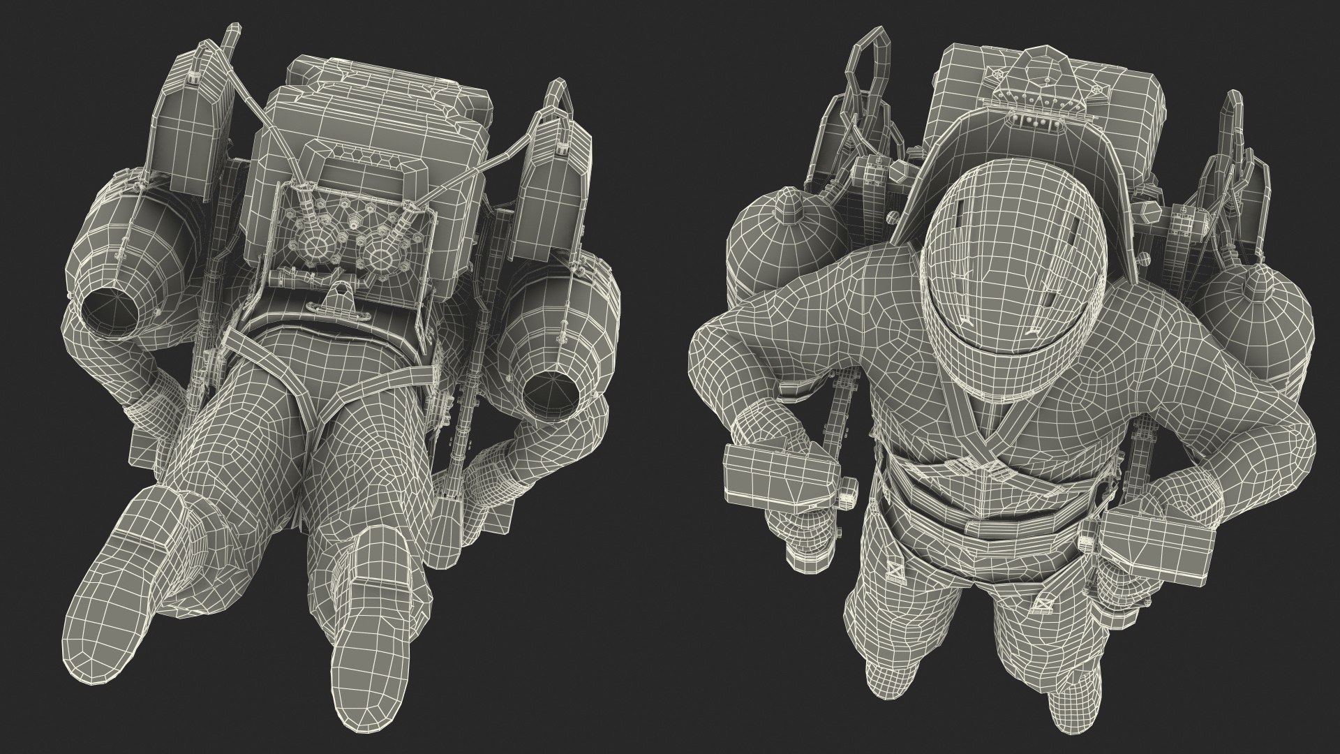 JetPack JB-10 With Pilot 3D - TurboSquid 1916280