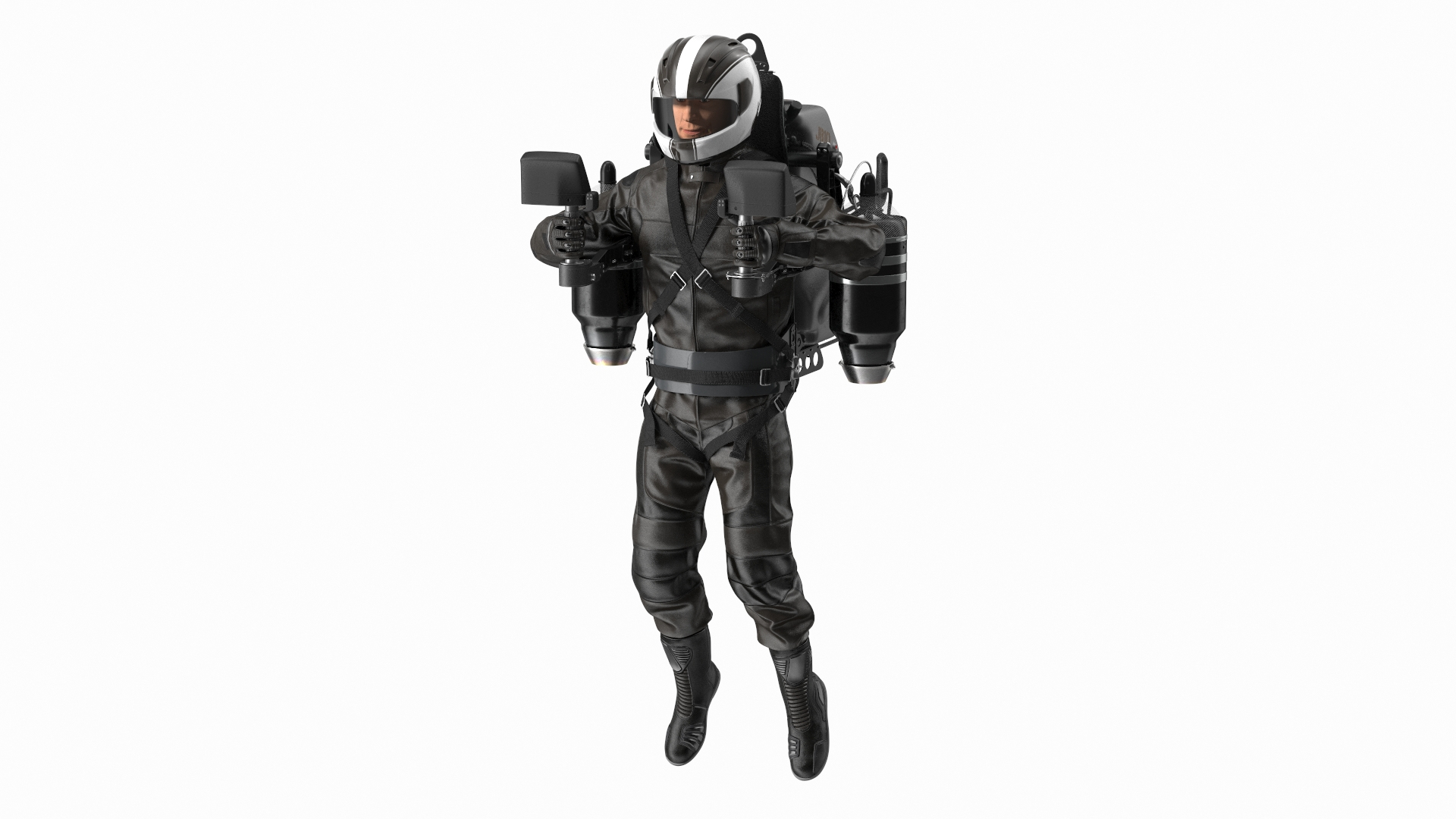 JetPack JB-10 With Pilot 3D - TurboSquid 1916280
