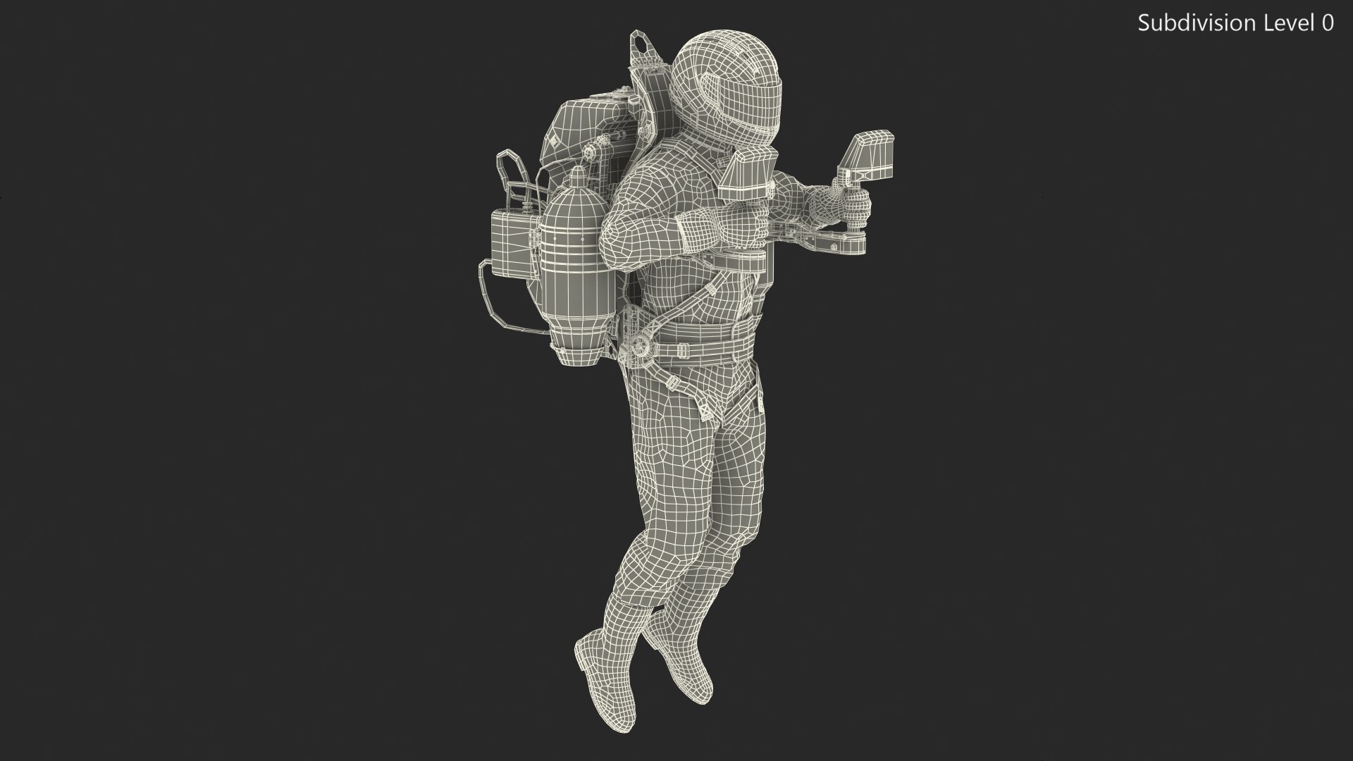 JetPack JB-10 With Pilot 3D - TurboSquid 1916280