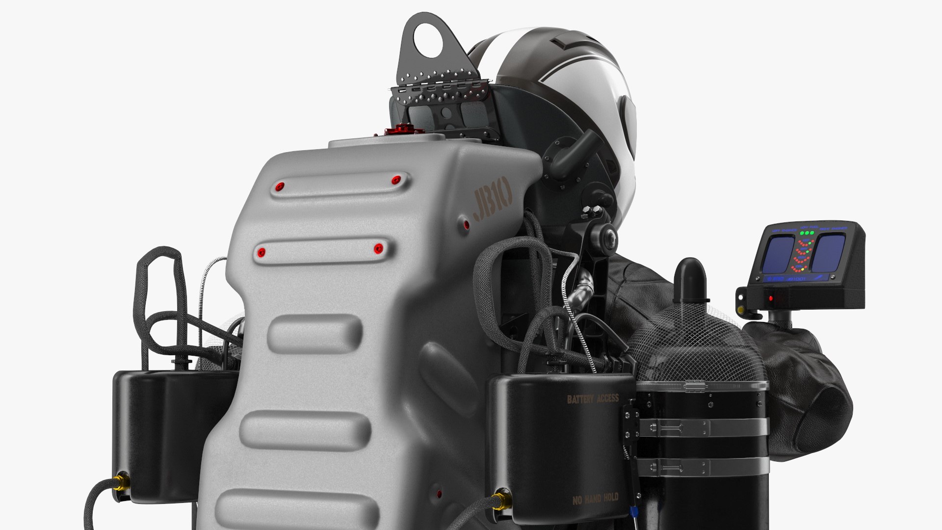 JetPack JB-10 With Pilot 3D - TurboSquid 1916280
