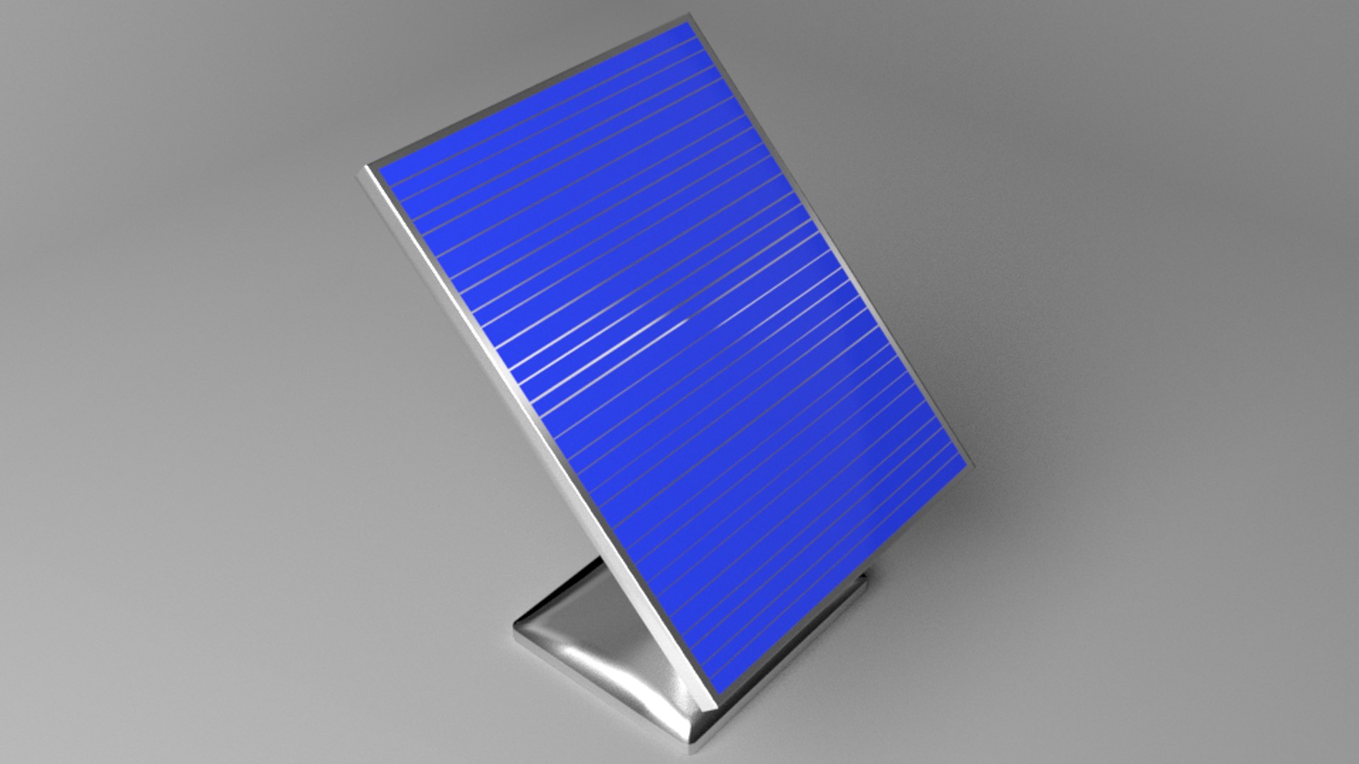Solar Panel 2 3D Model - TurboSquid 1601327