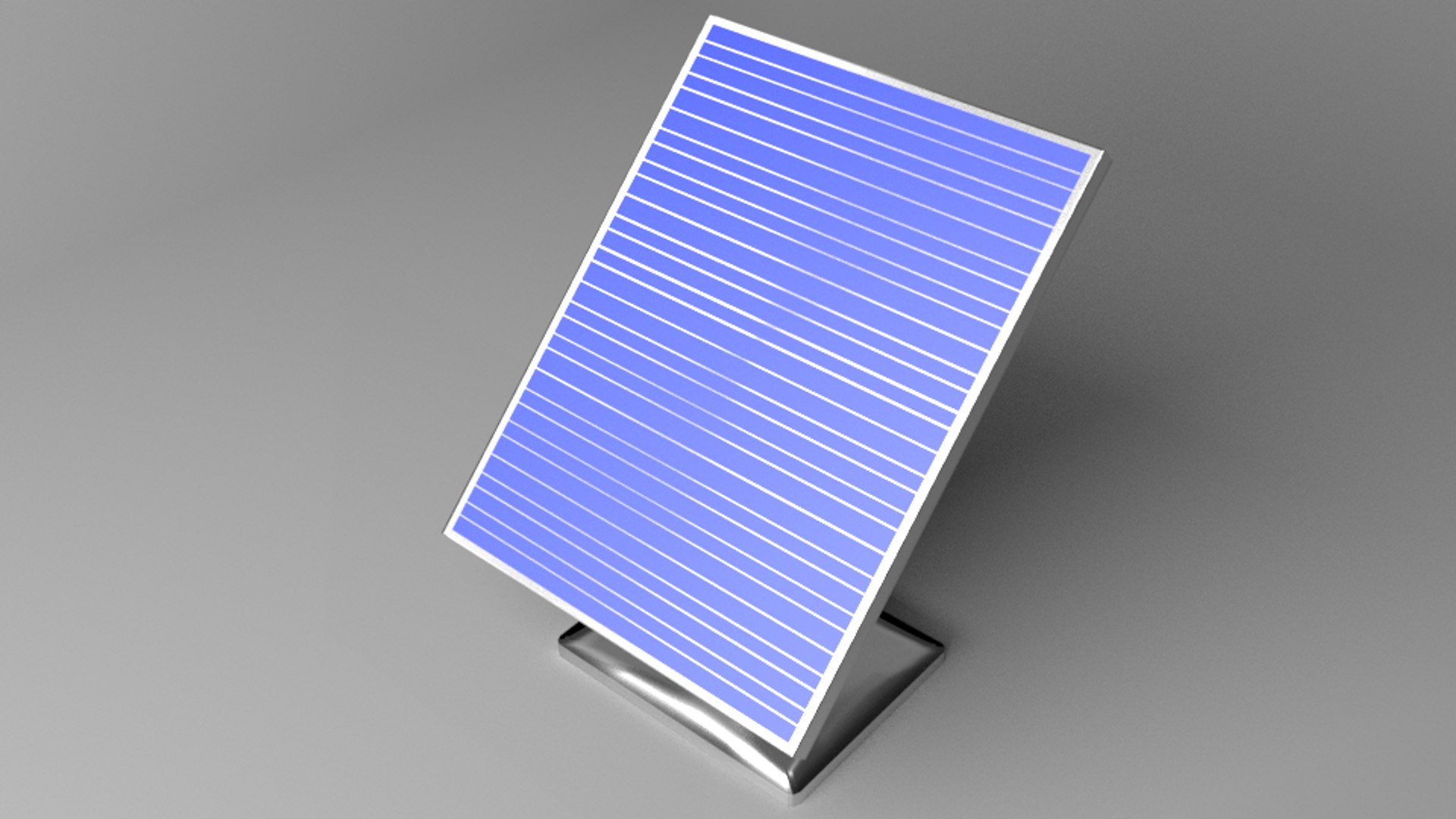 Solar Panel 2 3D Model - TurboSquid 1601327