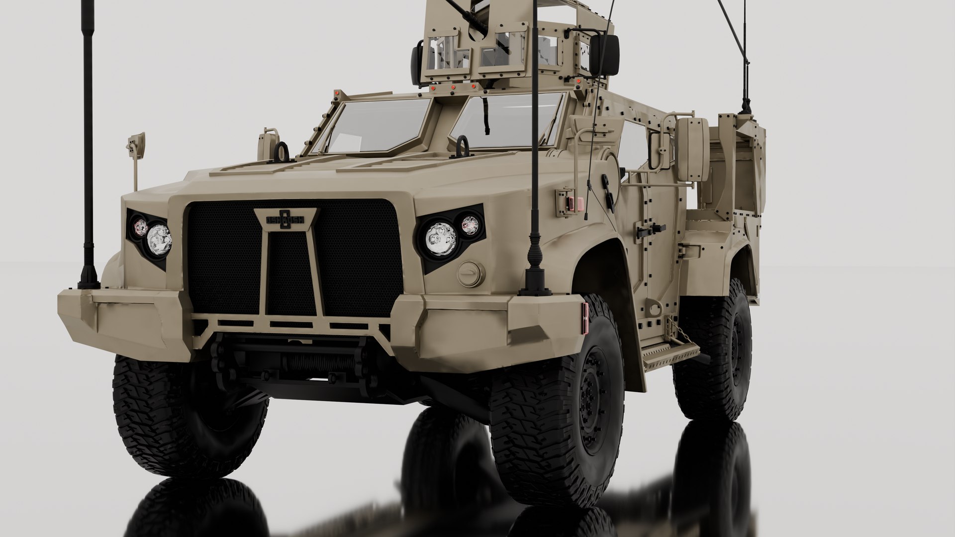 Oshkosh JLTV 2014 - Armed Vehicle 3D Model - TurboSquid 2260628