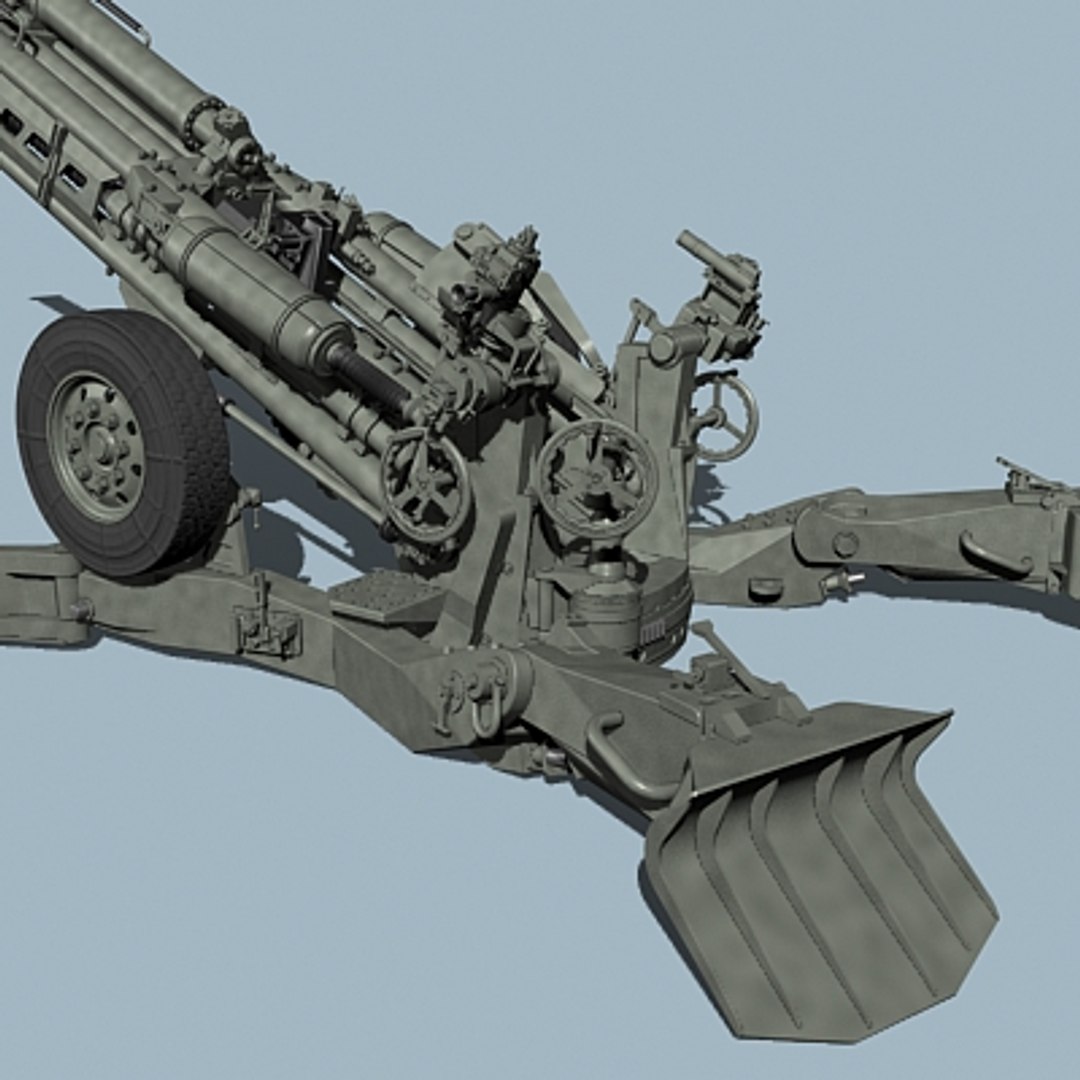 3dsmax American M777