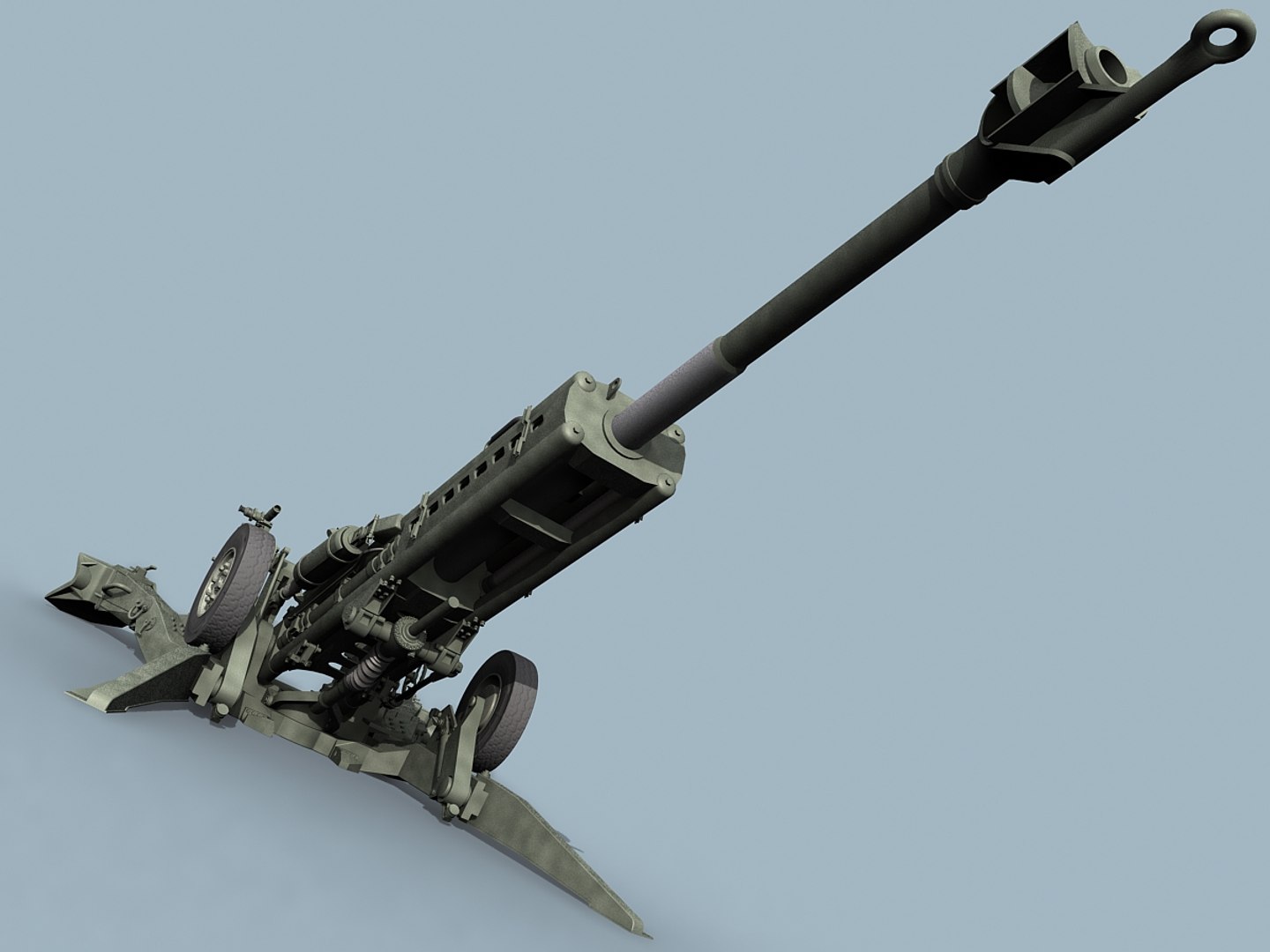 3dsmax American M777