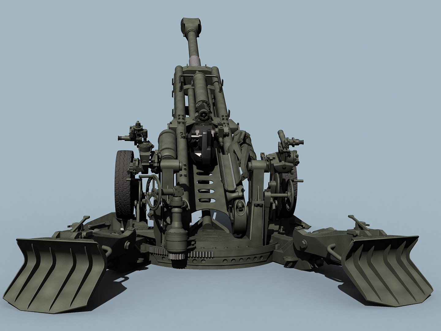 3dsmax American M777