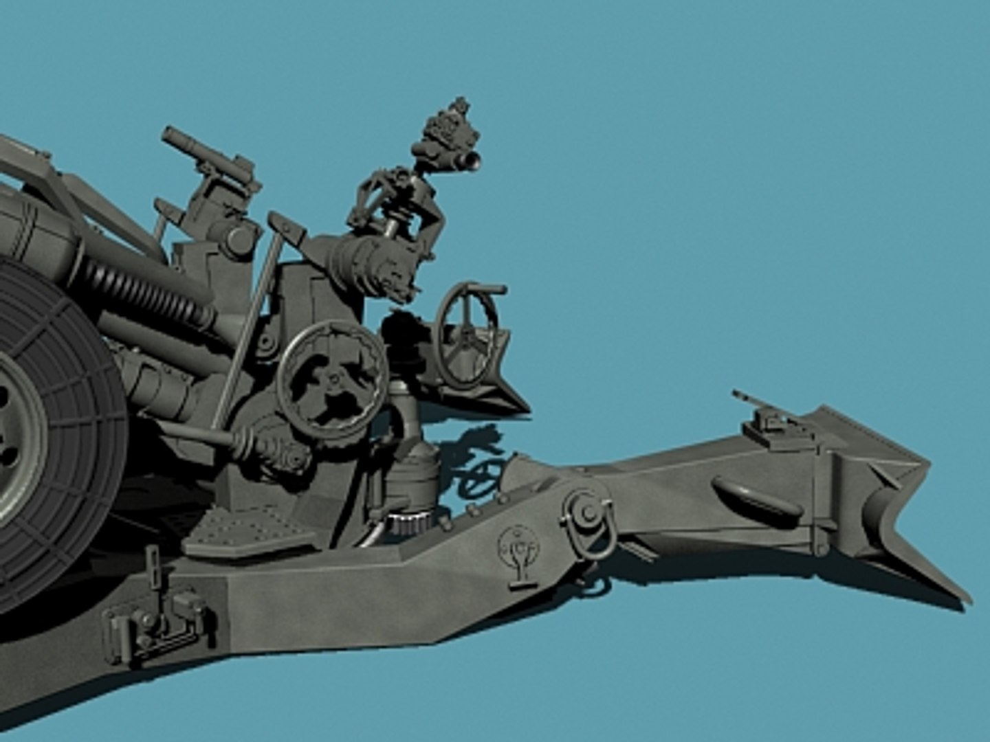 3dsmax American M777