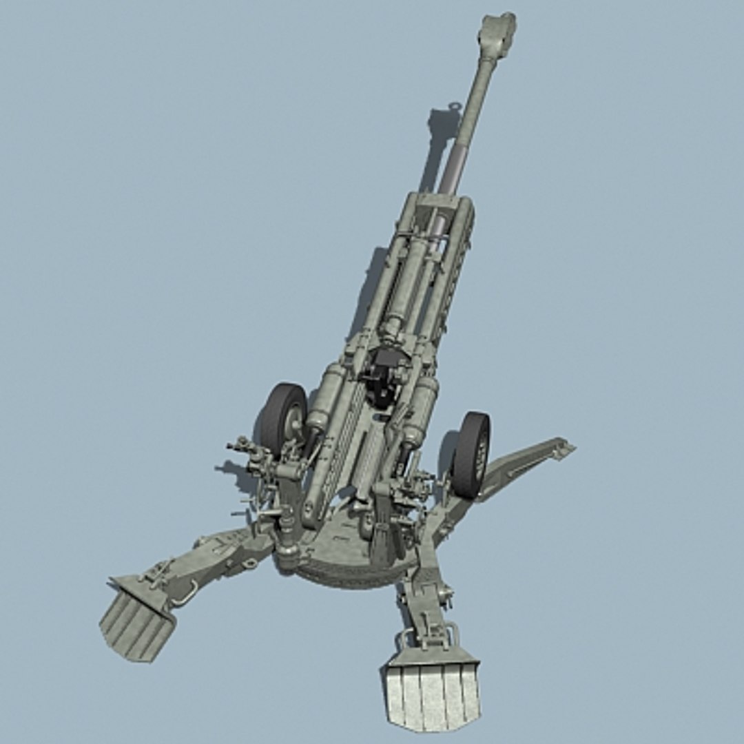 3dsmax American M777