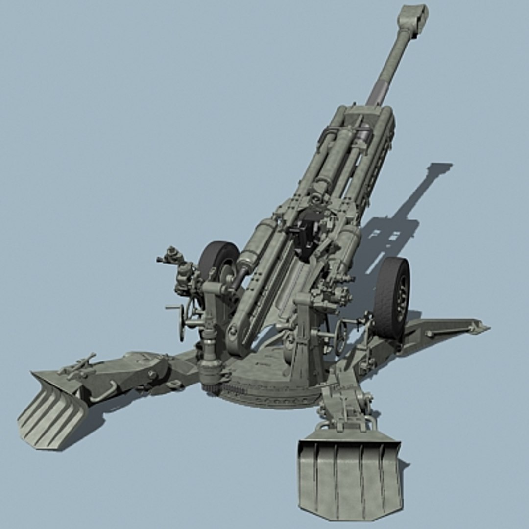 3dsmax American M777