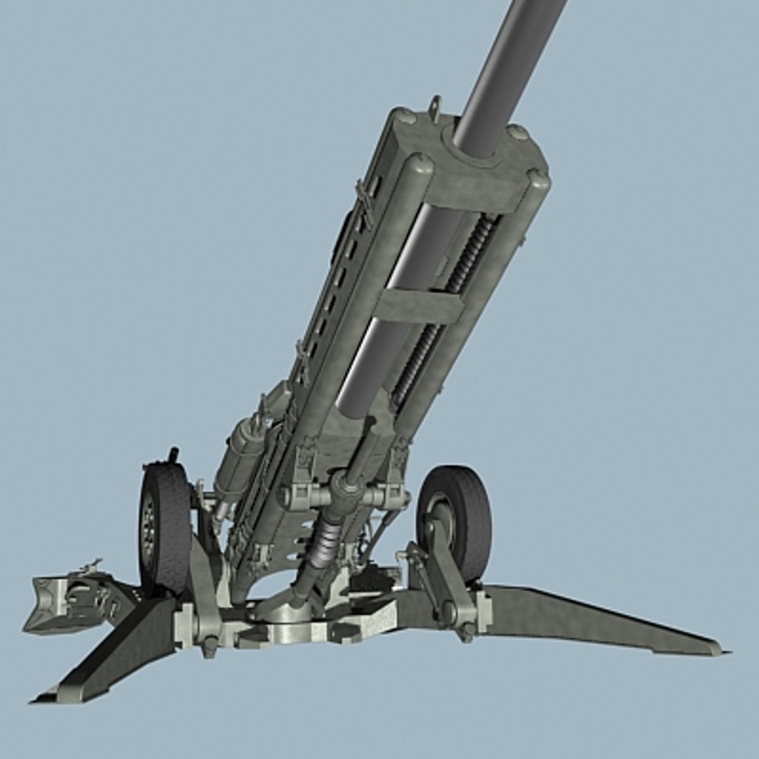 3dsmax American M777
