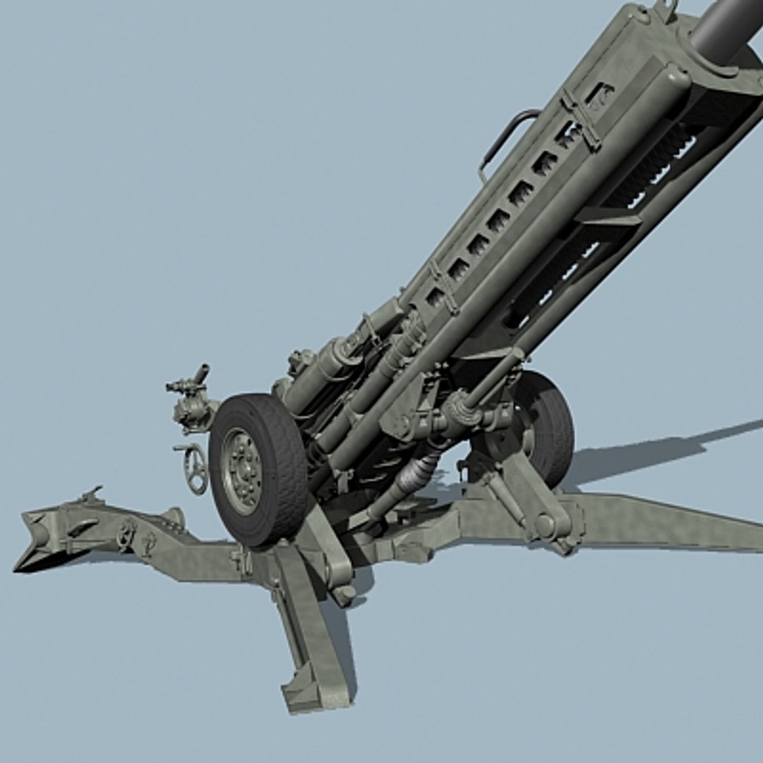 3dsmax American M777