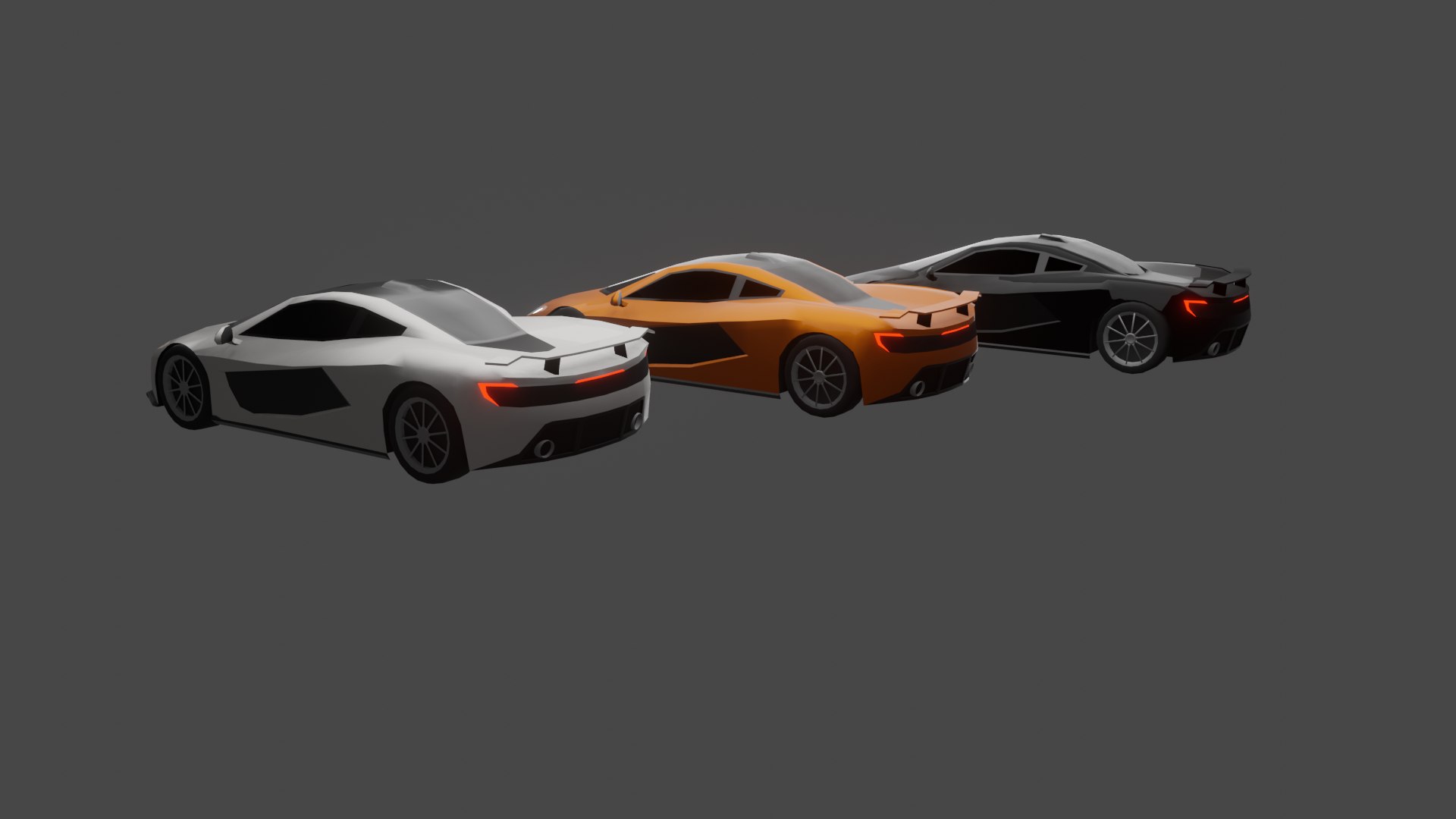 3D 3 Cars - TurboSquid 2337229