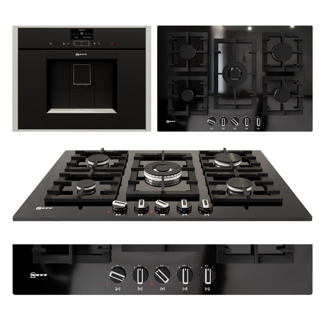 Neff Appliances 3D - TurboSquid 1821536