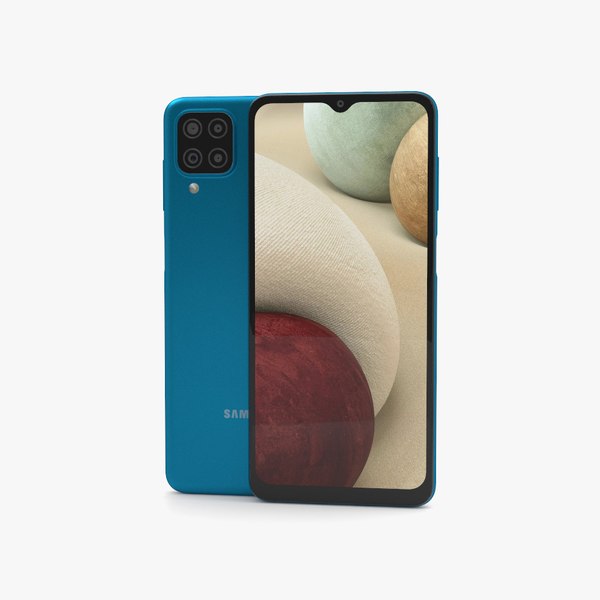 Samsung Galaxy A12 Blue Modelo 3D - TurboSquid 2003268
