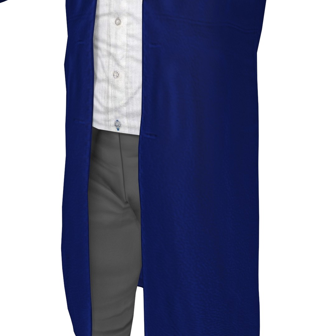 3d model wild west salesman man