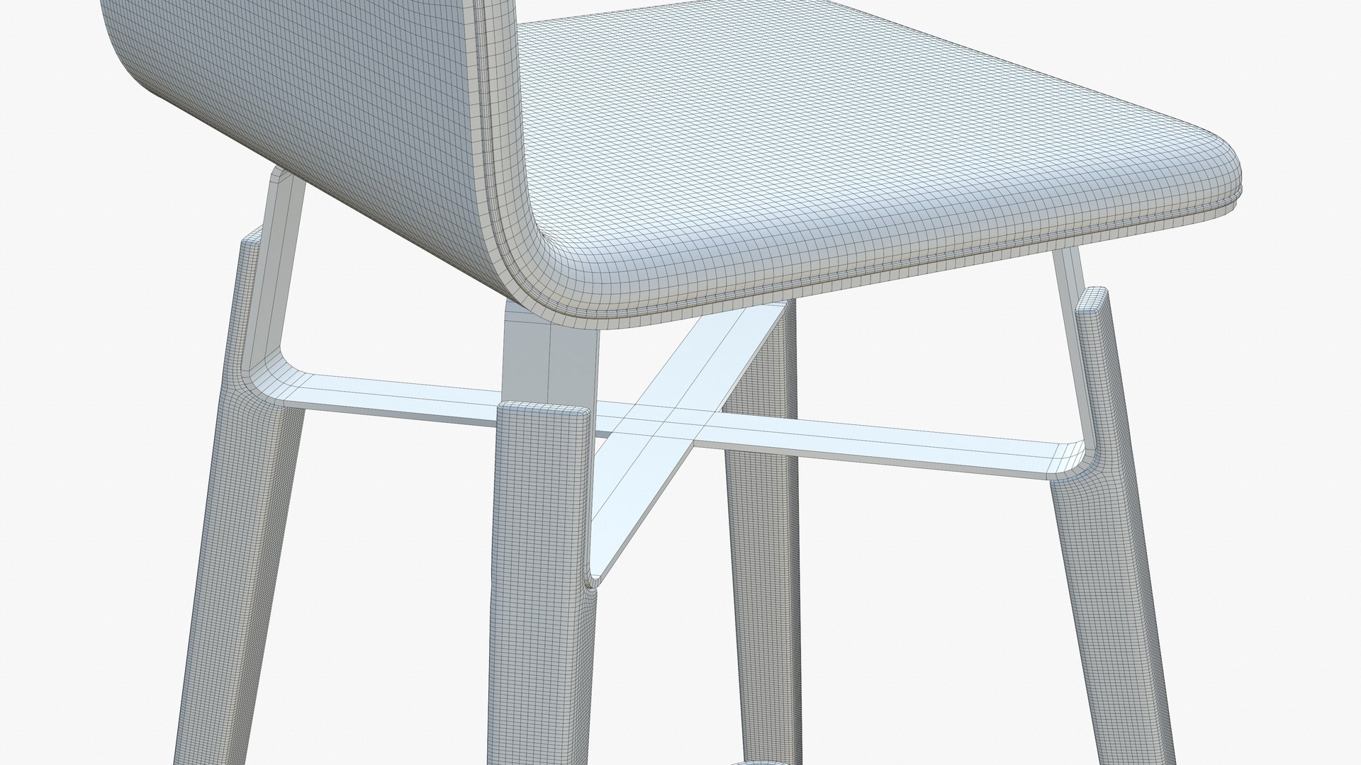 3D Stool Chair Luxury Modern - TurboSquid 1855422