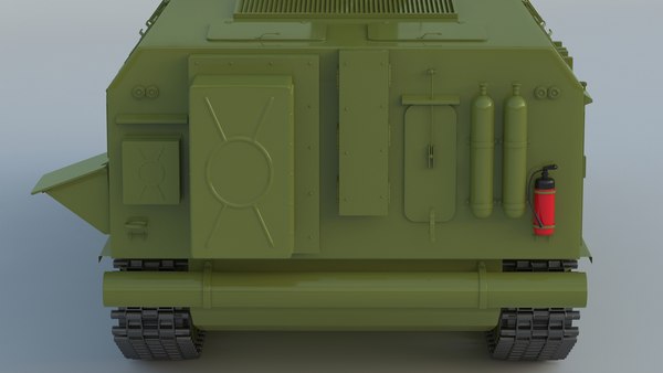 P-40 Radar Armour Long Track 3D model - TurboSquid 1922132